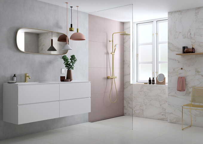 Silhouet Edelmessing PVD Waschtischarmatur - Small [https://damixa.de]